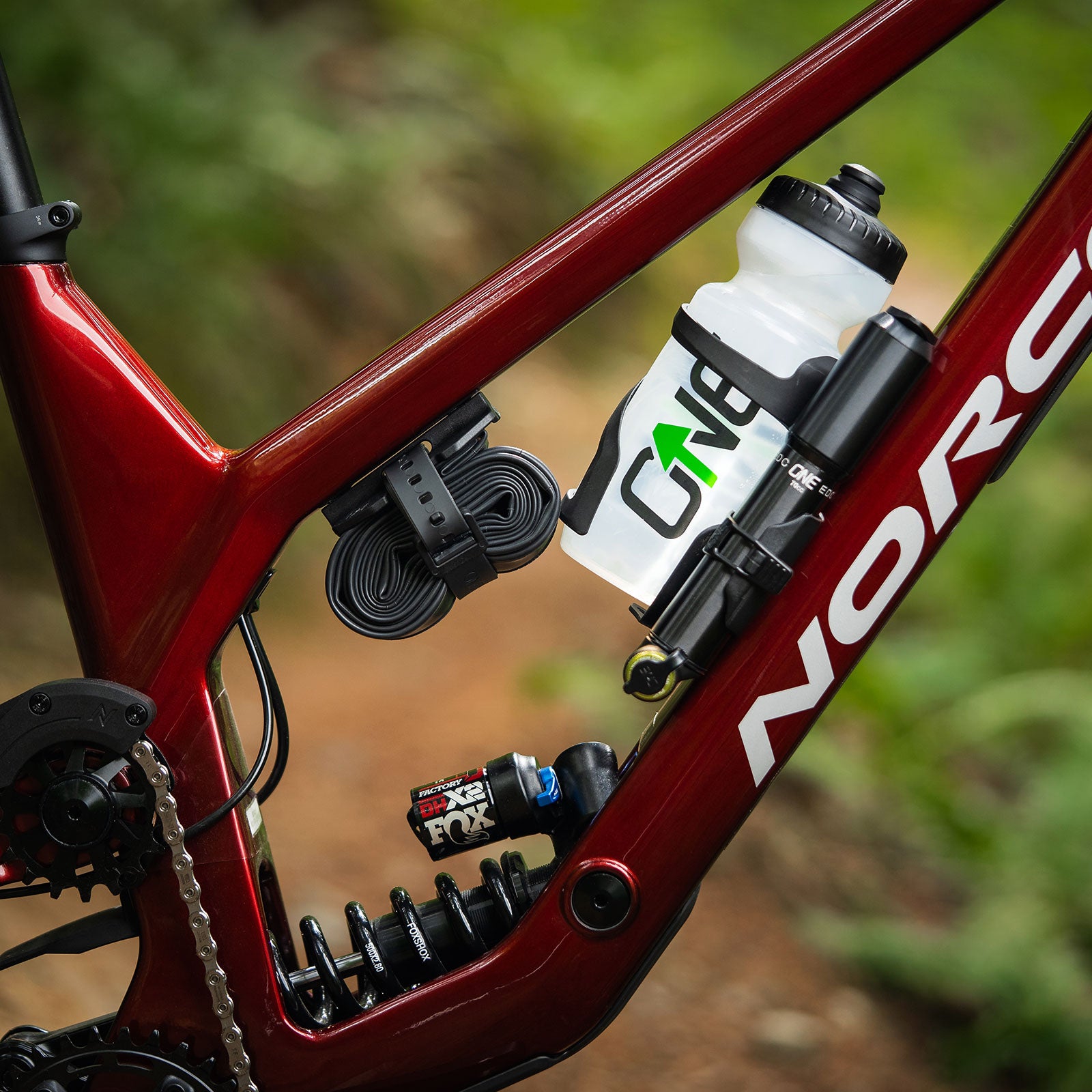 OneUp Components EDC Tube Strap Mount | Bolt-On Tube Holder
