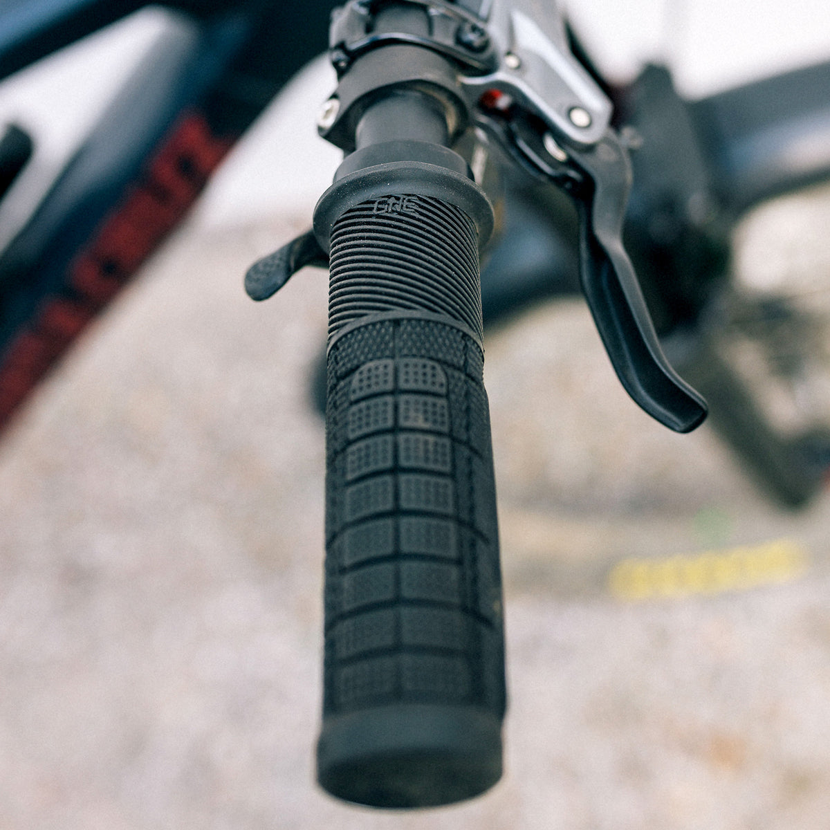 OneUp Components Thick Grips - Comfortable & Durable MTB Handlebar Grips