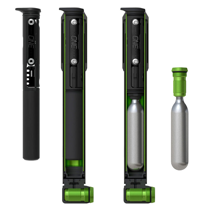 OneUp Components 100cc EDC Pump - MTB Tire Pump with Built-in Tool Storage